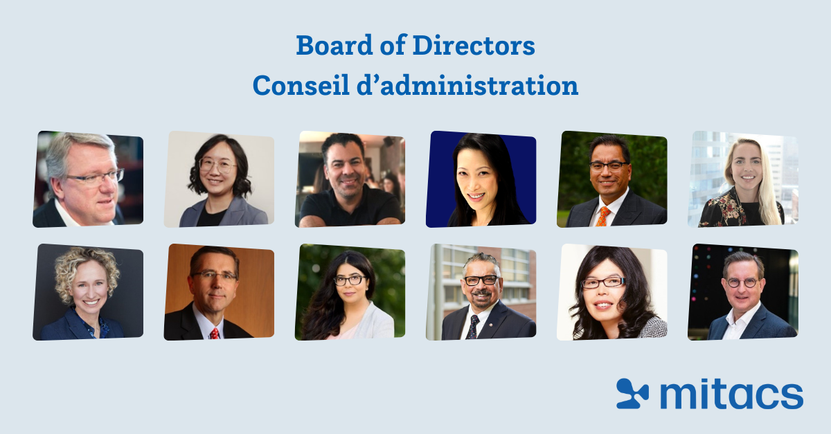 Mitacs Welcomes Bing Cao, Nabila Mohammed, Karen Shaw, and Paul Smith ...